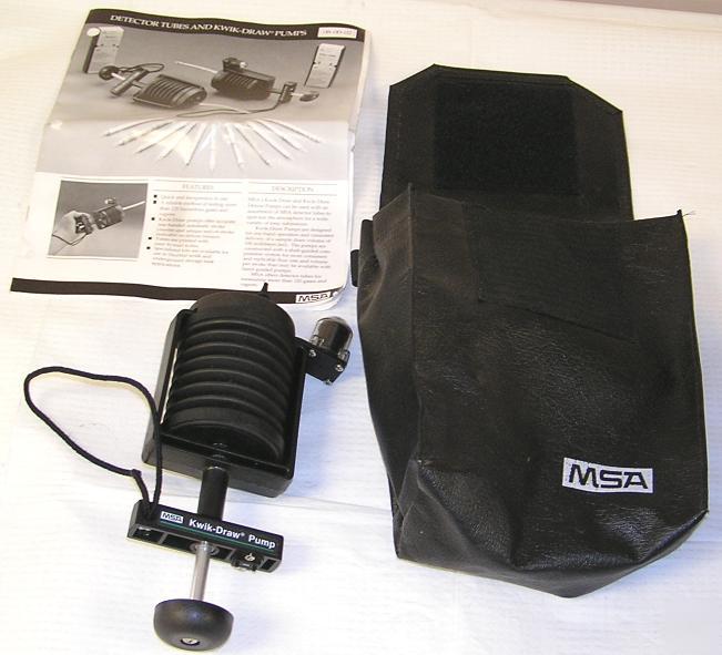 Msa~kwik-draw~deluxe detector tube pump~487500